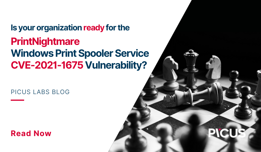 Picus Threat Library Updated for PrintNightmare (CVE-2021-1675) Vulnerability